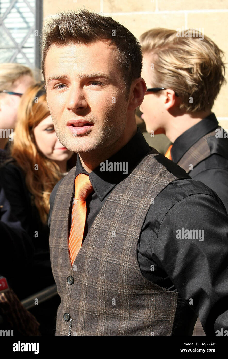 Harry Judd outside the ITV studios London, England - 12.10.12 Featuring ...