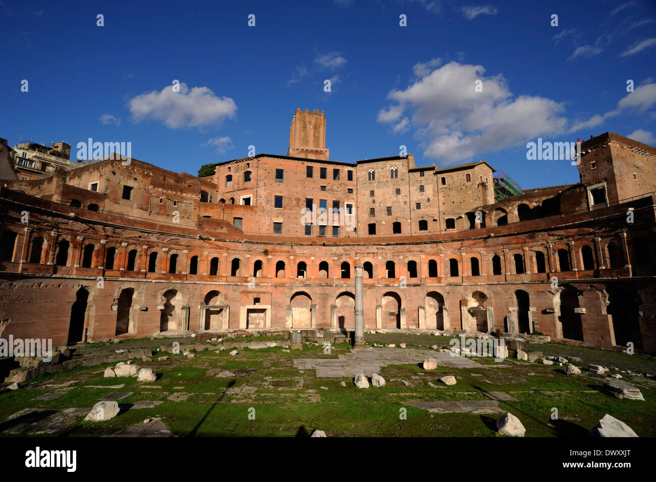 Italy, Rome, Trajan market Stock Photo - Alamy