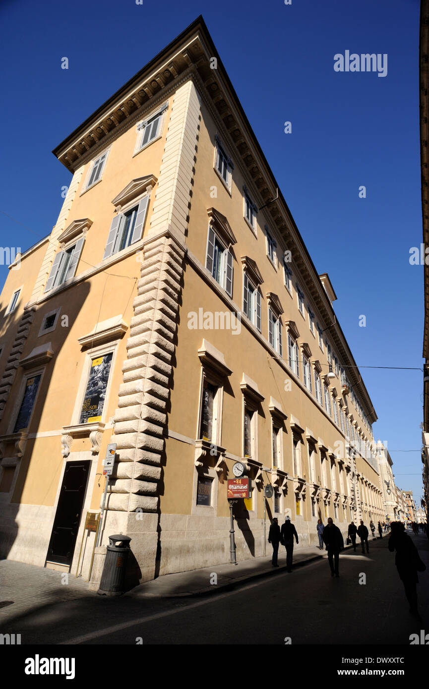 Italy, Rome, Via del Corso, Palazzo Ruspoli Stock Photo - Alamy