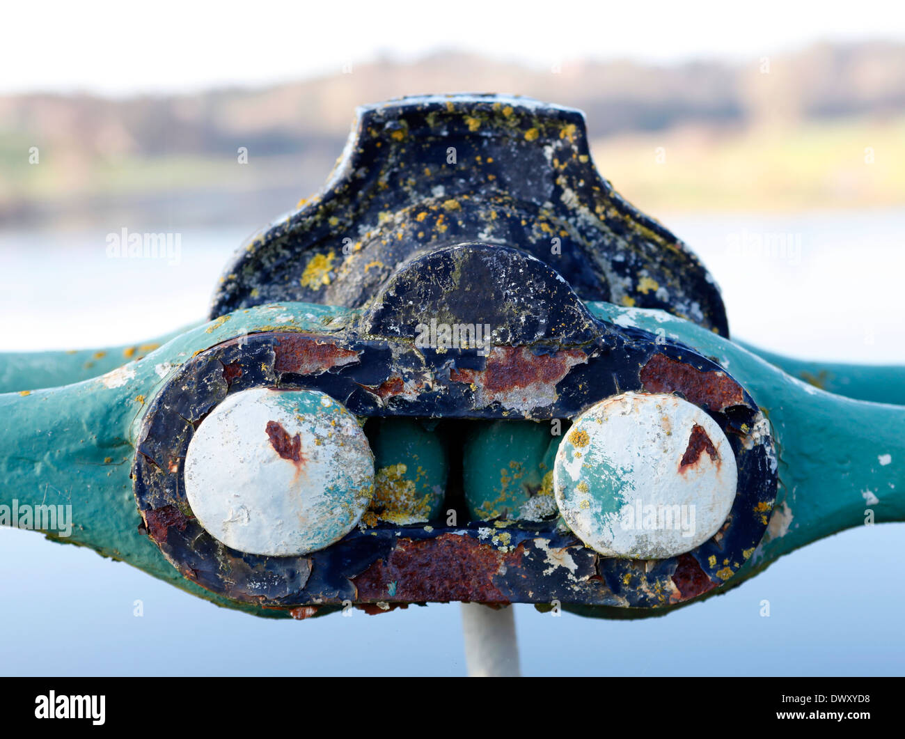 The Union suspension or chain bridge crossing the River Tweed at ...