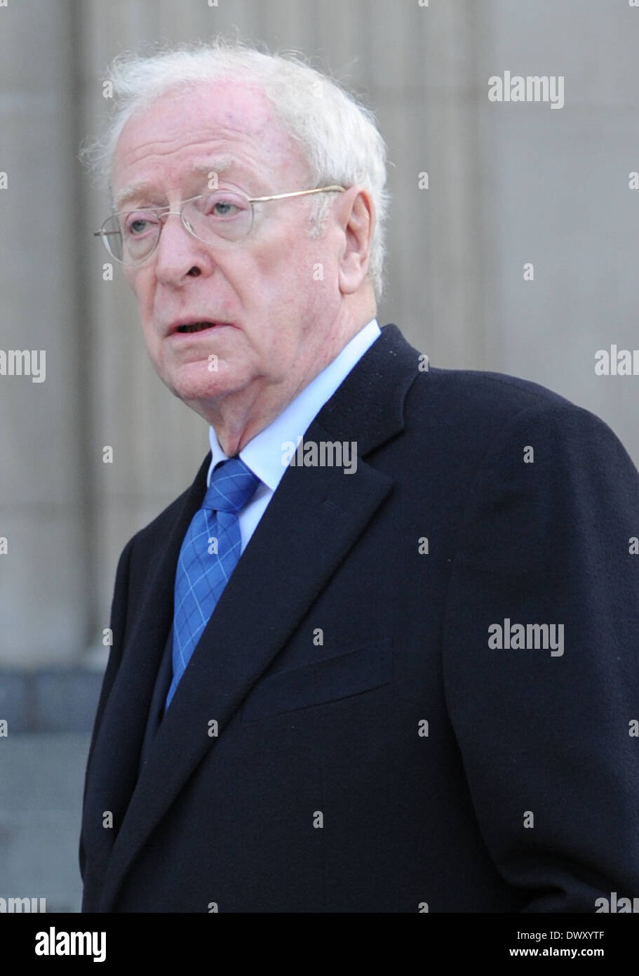 Sir Michael Caine Memorial Service for Vidal Sassoon held at St. Paul's ...