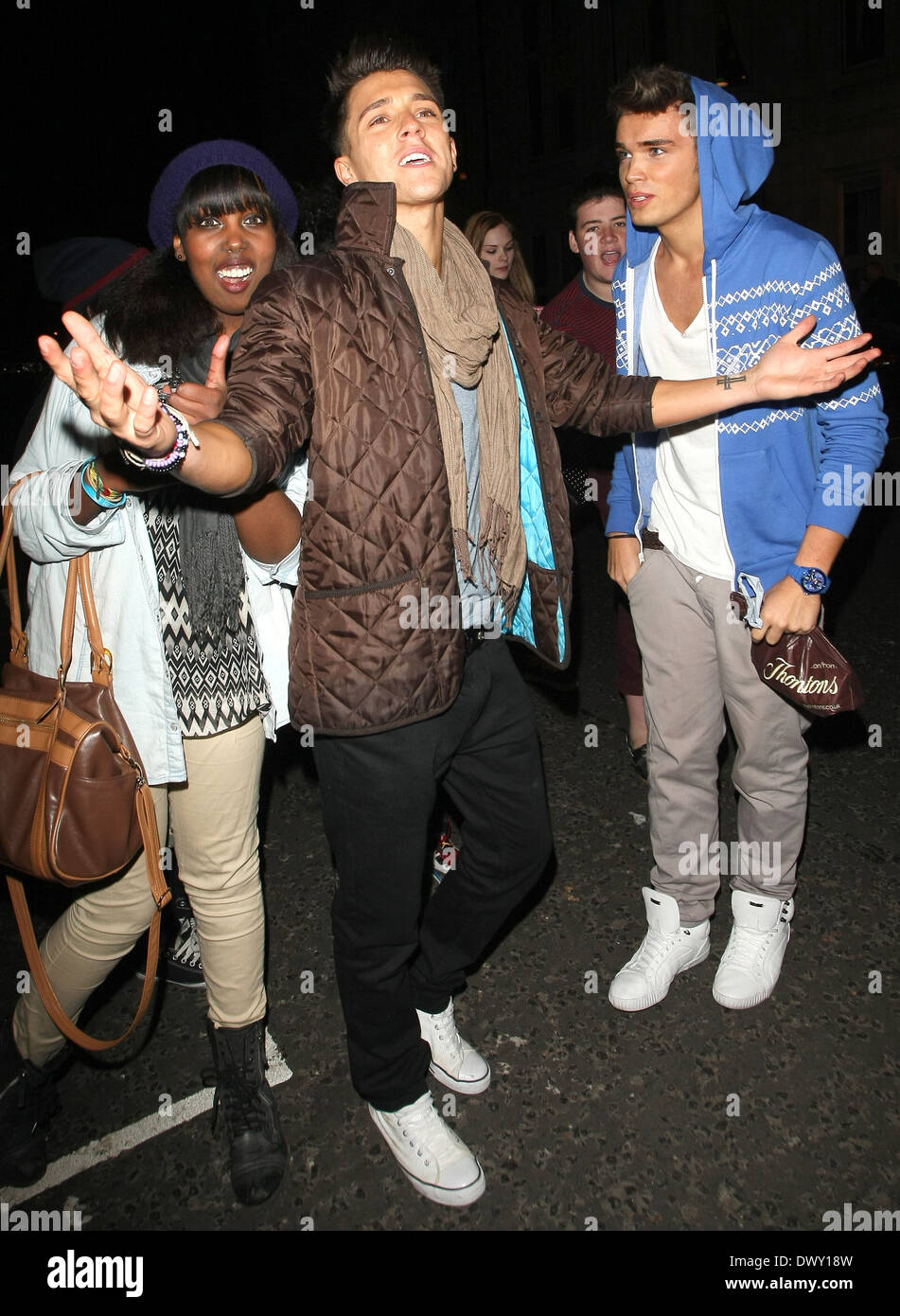 Jamie (JJ) Hamblett and Josh Cuthbert of Union J 'The X Factor ...