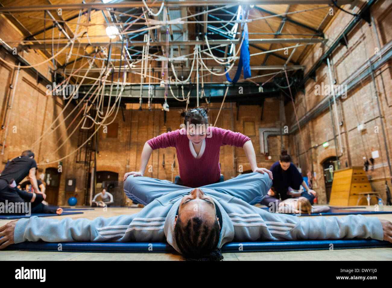 Training at Circus Space, the Hoxton based training school for circus ...