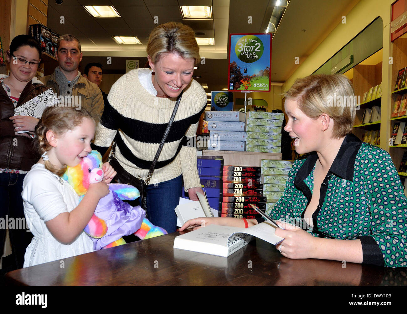 Cecelia Ahern Cecelia Ahern signs copies of her new book 'One Hundred ...