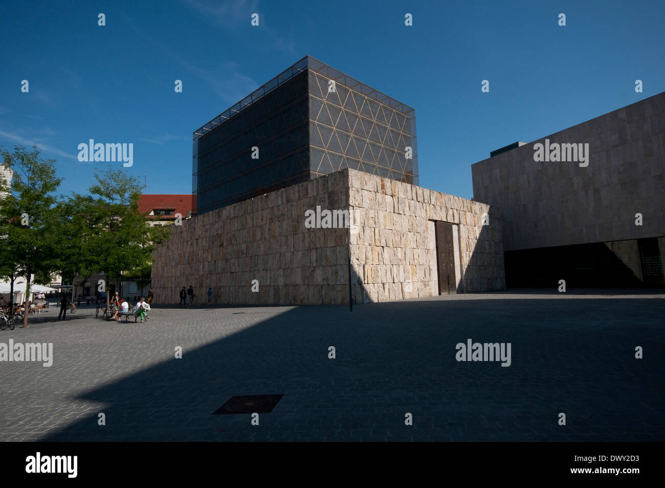 Germany, Bavaria, Munich, Jakobsplatz, Jacob Square, Main Synagogue ...