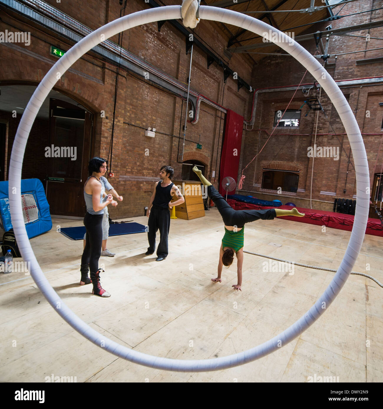 Training at Circus Space, the Hoxton based training school for circus ...