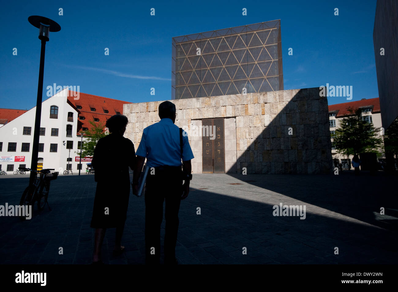 Germany, Bavaria, Munich, Jakobsplatz, Jacob Square, Main Synagogue ...