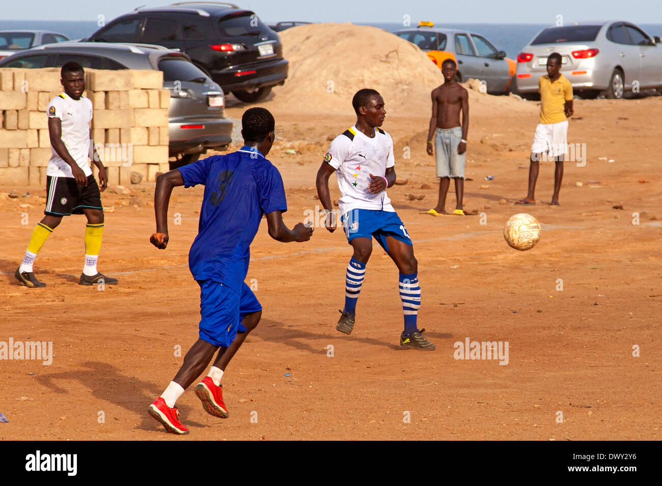 Ghana football soccer ball hi-res stock photography and images - Alamy