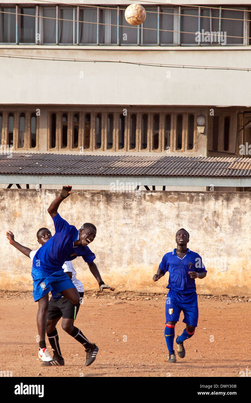 Football match, Accra, Ghana, Africa Stock Photo - Alamy