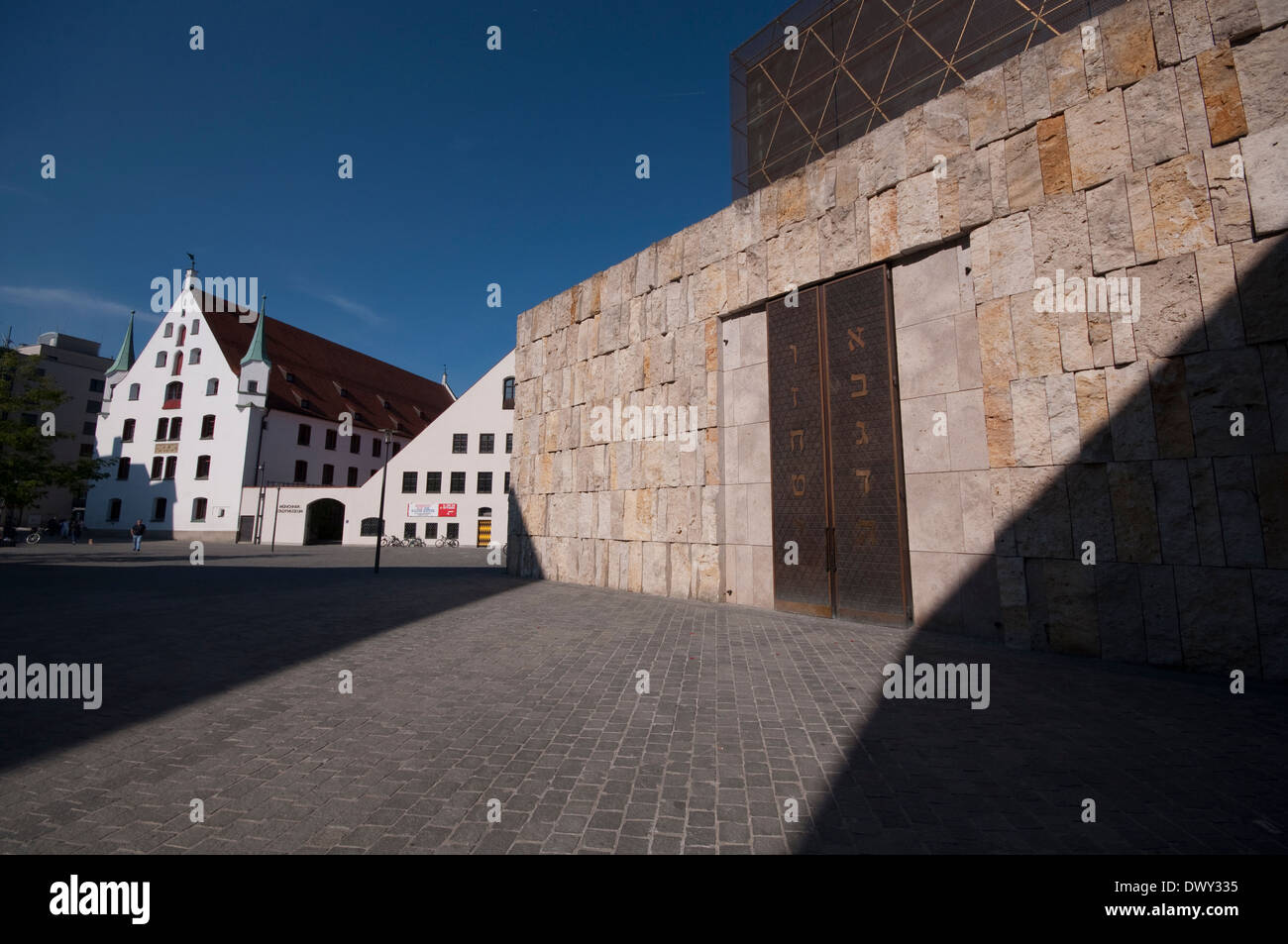 Germany, Bavaria, Munich, Jakobsplatz, Jacob Square, Main Synagogue ...