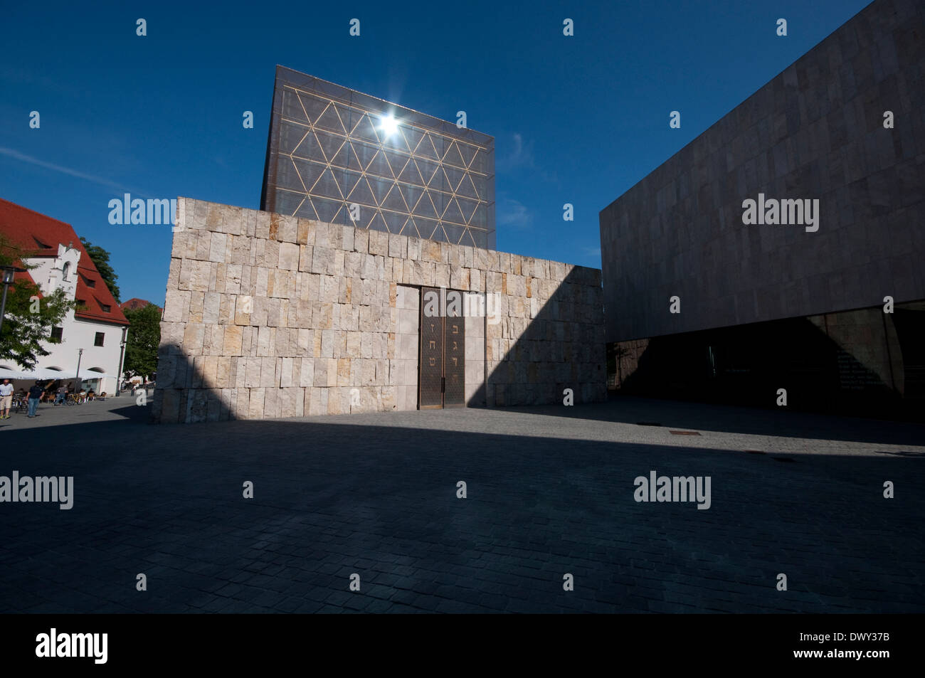 Germany, Bavaria, Munich, Jakobsplatz, Jacob Square, Main Synagogue ...