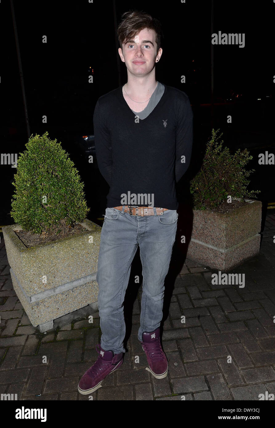 Ben Morgan outside the RTE Studios for 'The Saturday Night Show ...