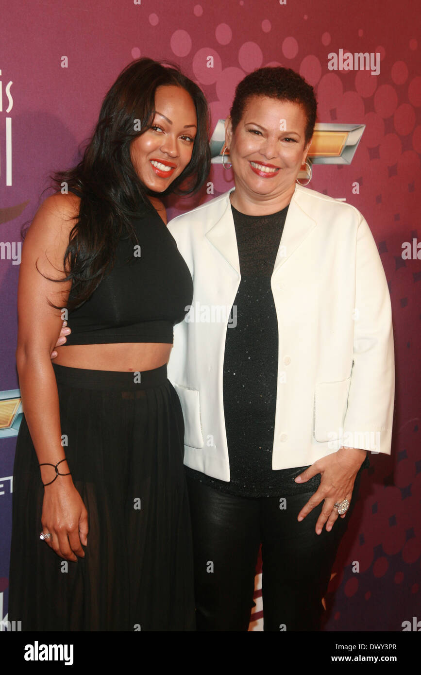 Megan Good and Debra Lee attends the Black Girl Rock! 2012 at The Loews ...