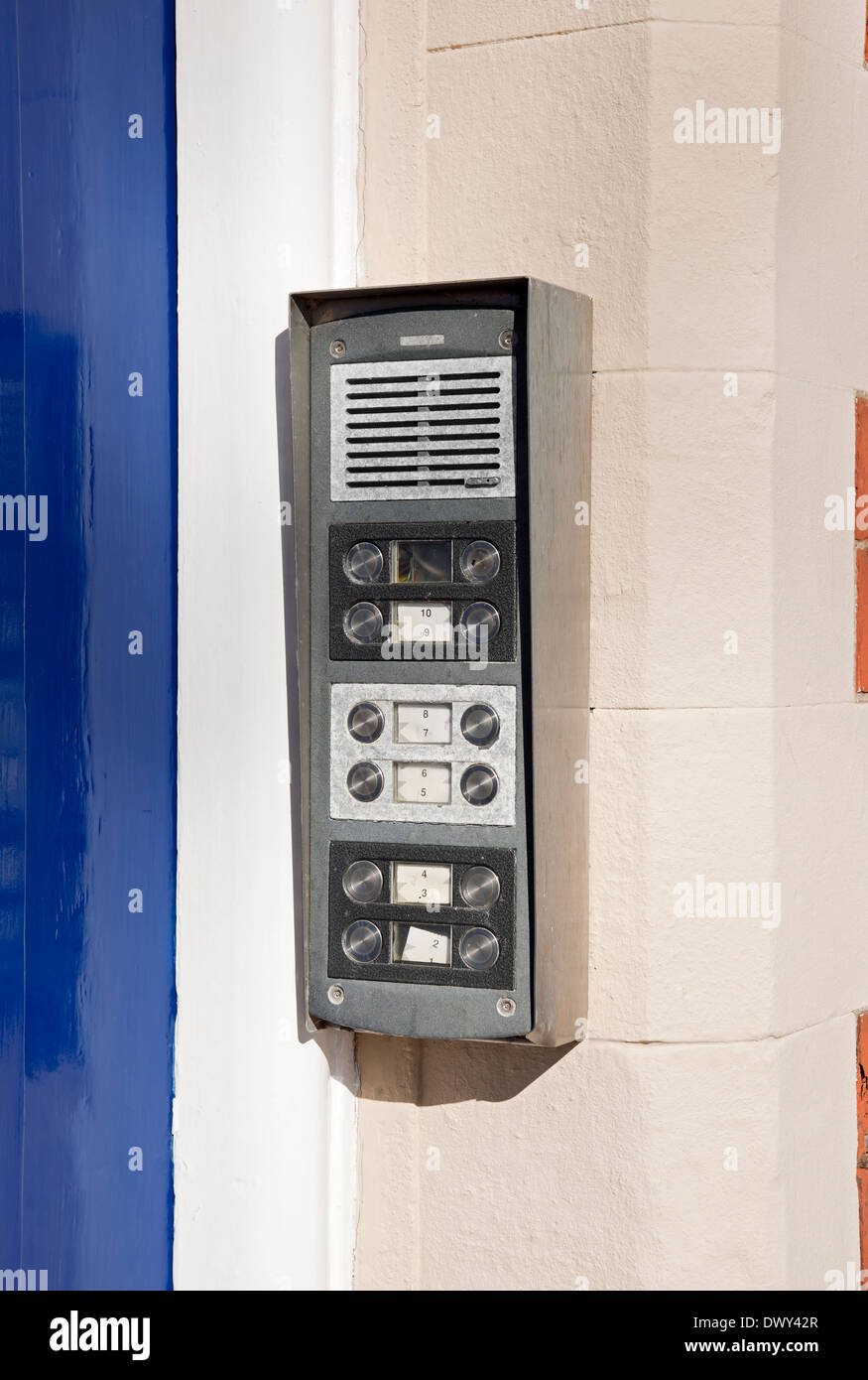 Intercom buzzer hi-res stock photography and images - Alamy