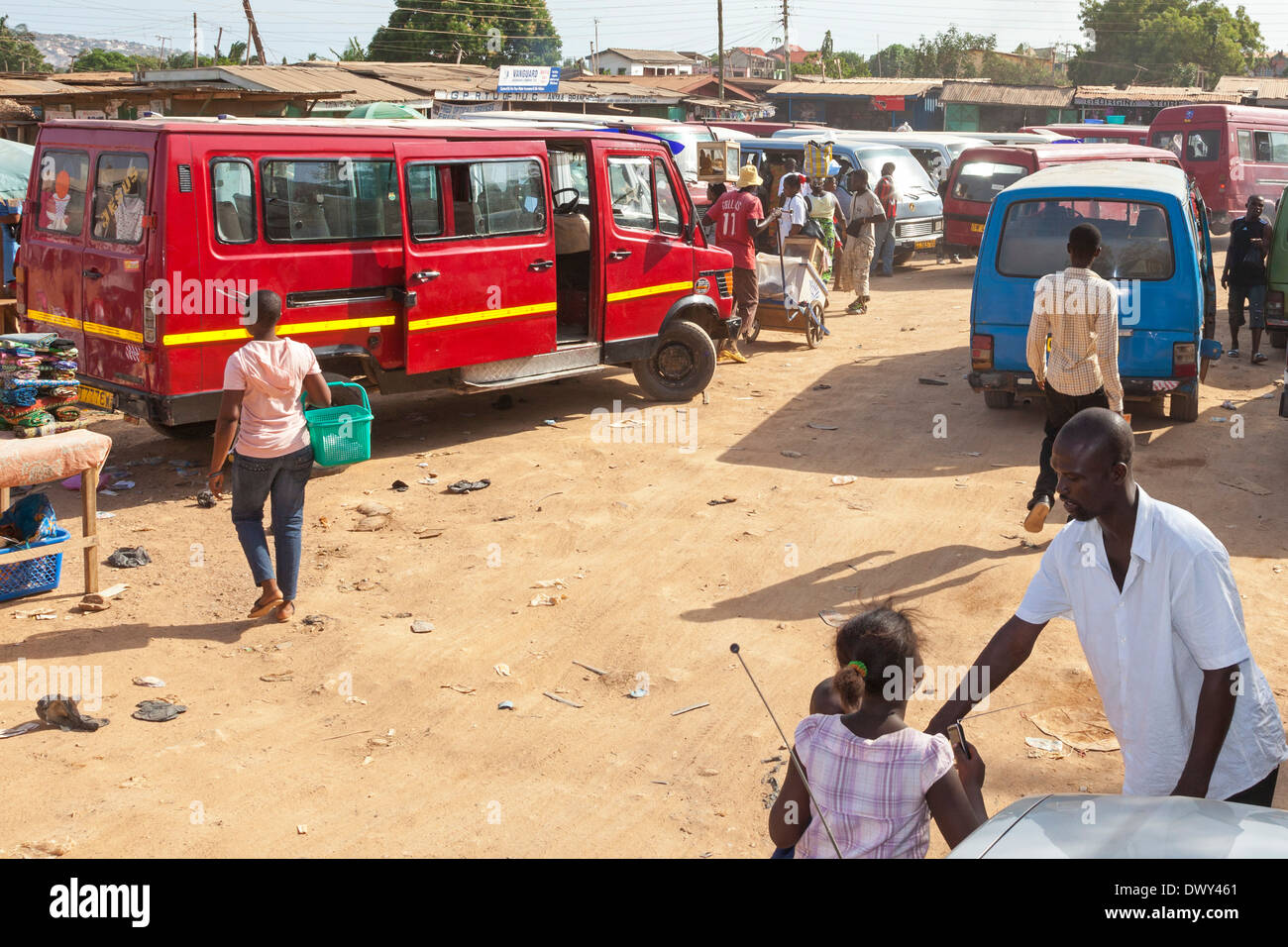Bus station anyaa market accra hi-res stock photography and images - Alamy