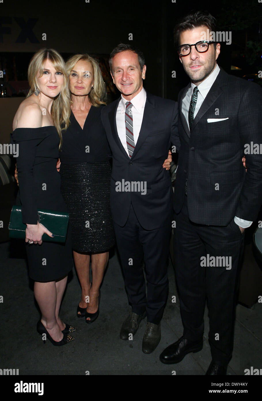Lily rabe jessica lange premiere hi-res stock photography and images ...