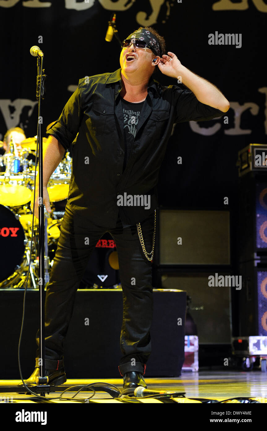 Mike Reno Loverboy performing live at the 1-800-Ask-Gary Amphitheatre ...