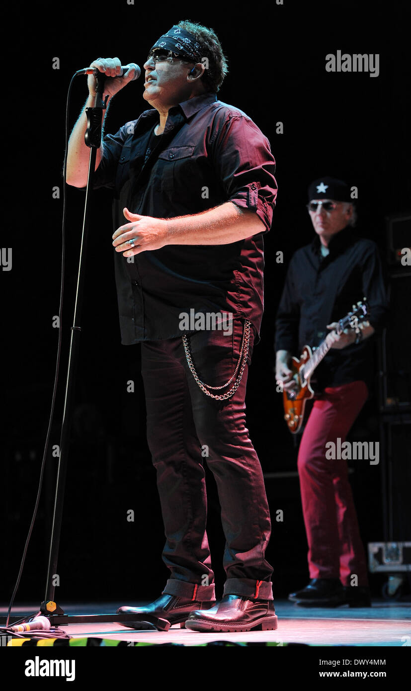 Mike Reno Loverboy performing live at the 1-800-Ask-Gary Amphitheatre ...