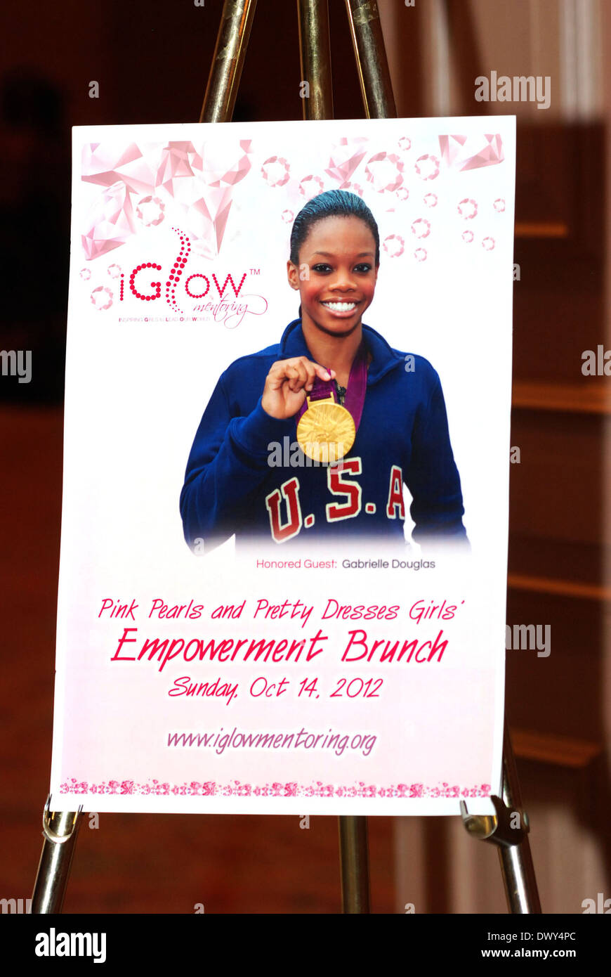 Gabby douglas 2012 hi-res stock photography and images - Alamy