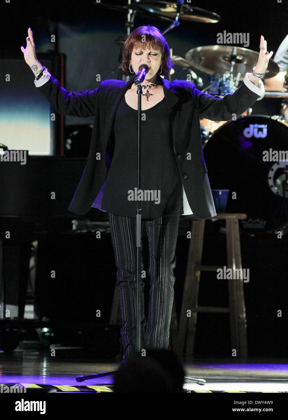 Pat Benatar performing live at the Cruzan Amphitheatre West Palm Beach ...