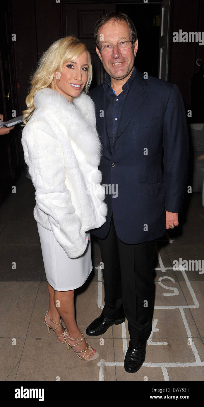 Richard Desmond and Joy Canfield, at the 'The Last Stand' film launch ...