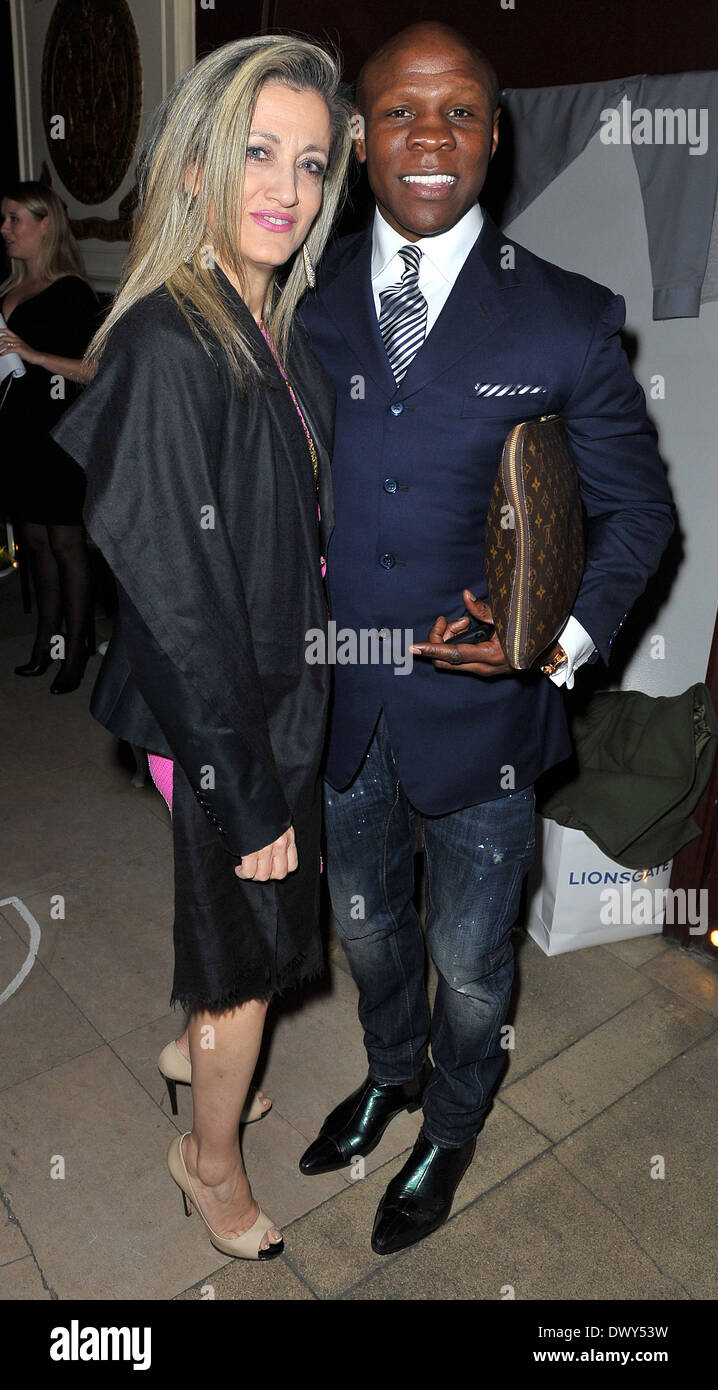 Chris Eubank, at the 'The Last Stand' film launch party held at Sketch ...