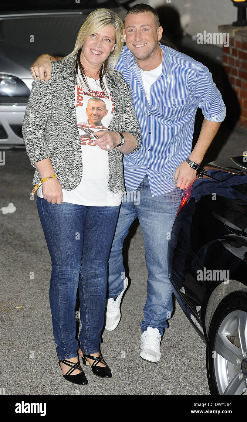 Christopher Maloney, at the X Factor held at Fountain Studios. London ...