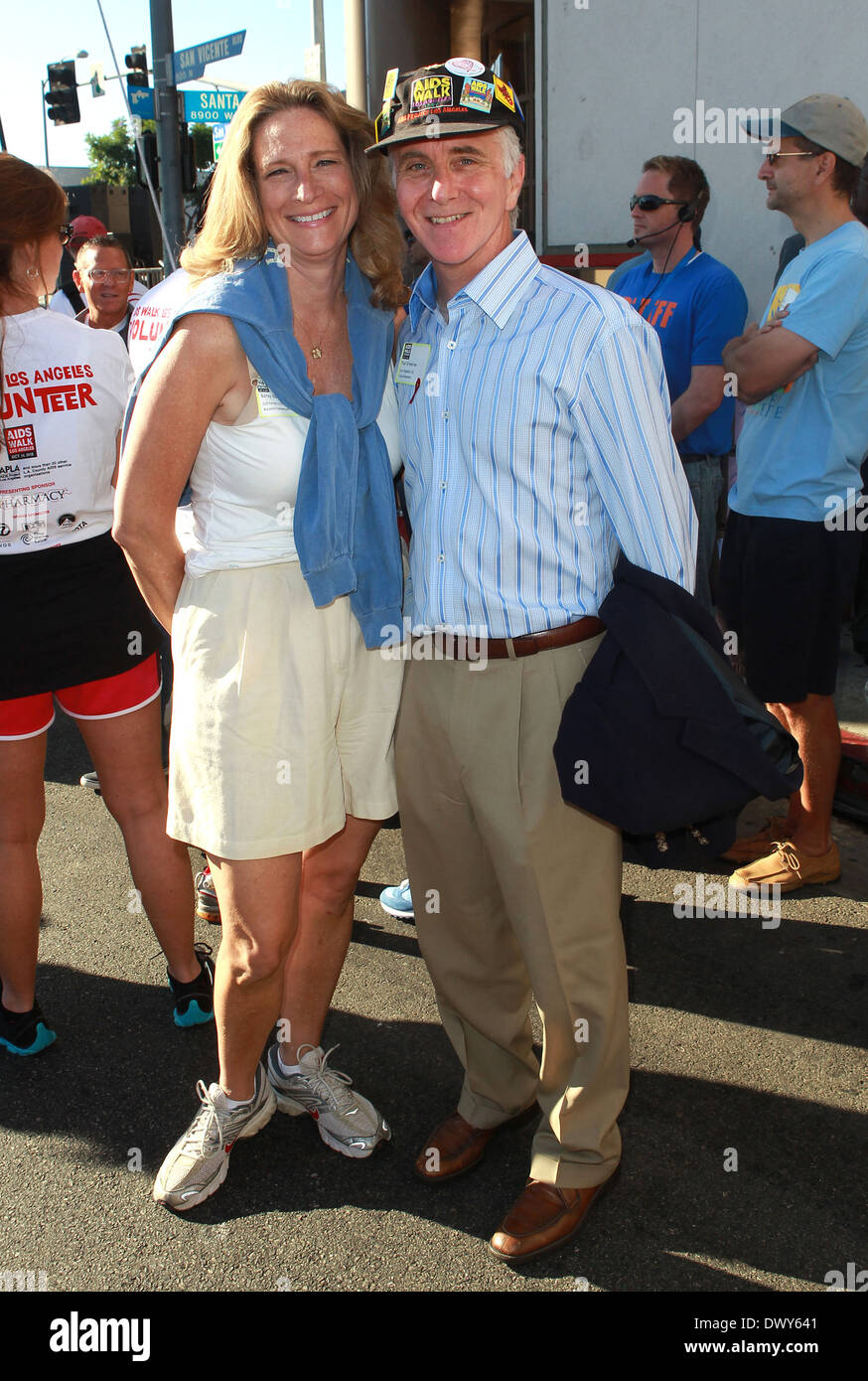 Councilmember Betsy Butler and Guest 28th Annual AIDS Walk Los Angeles ...
