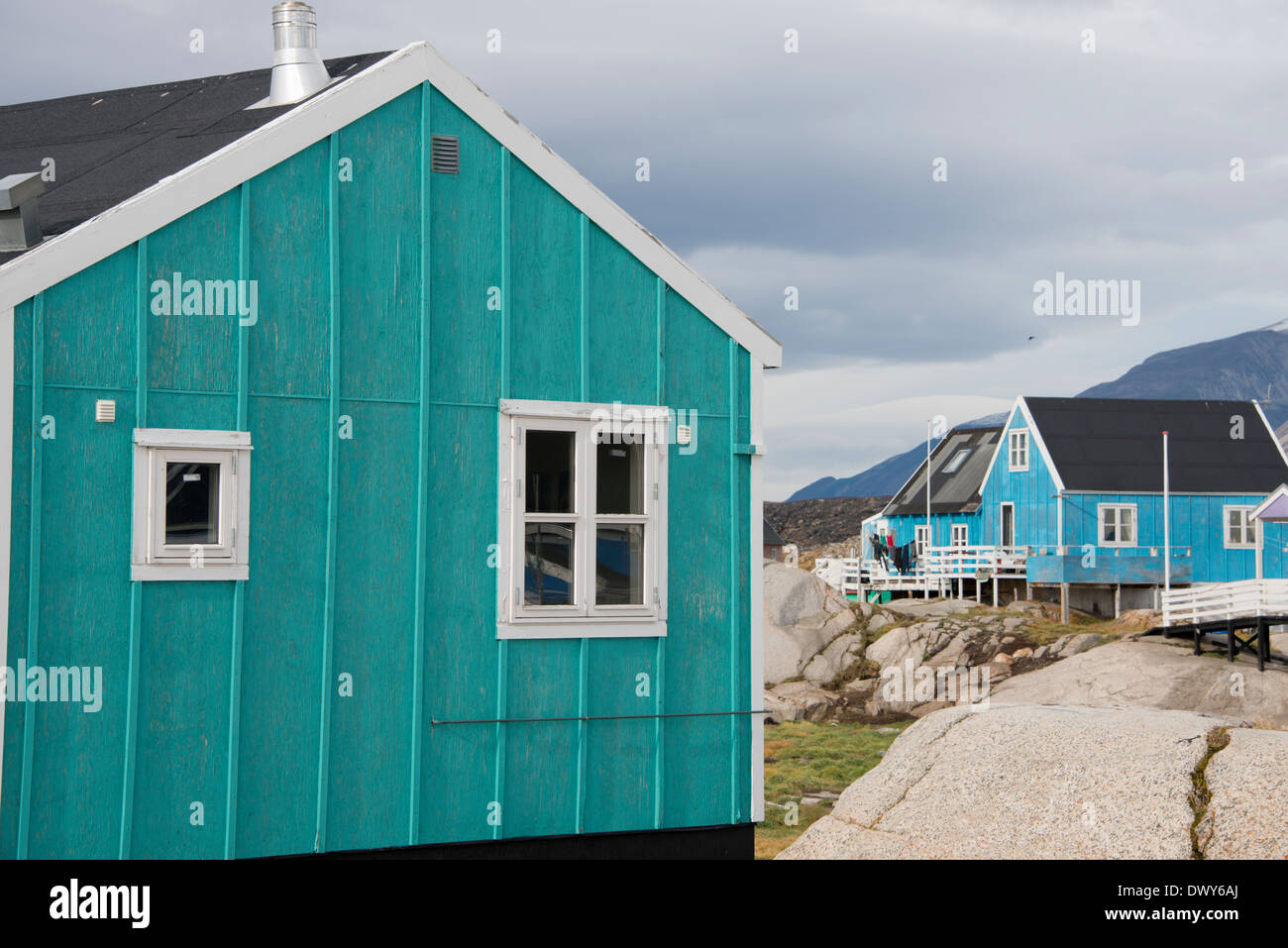 Greenland, Nuussuaq Peninsula, Disko Bay, Qaasuitsup municipality ...