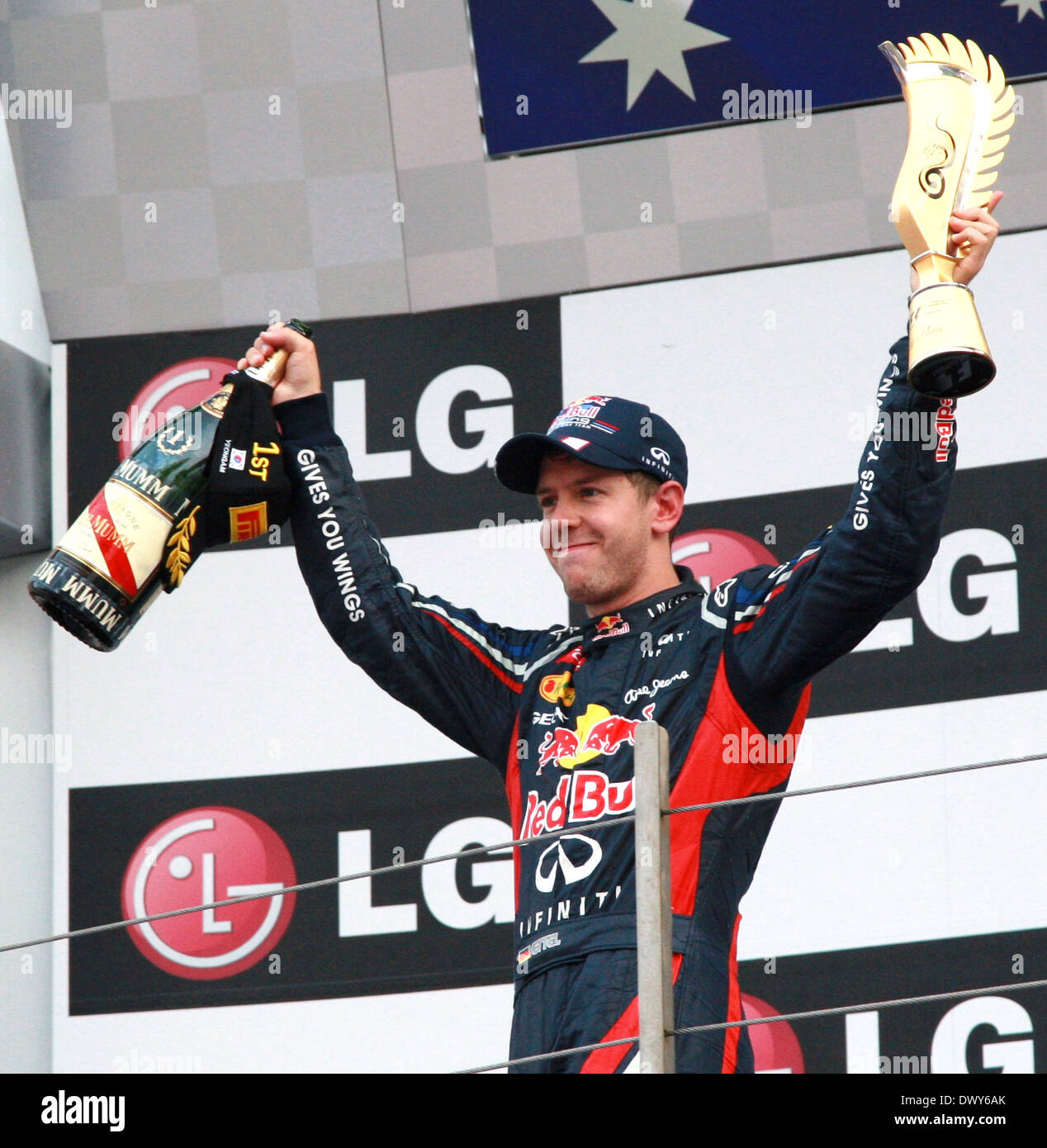 Sebastian Vettel South Korea Formula One Grand Prix at the Korean ...