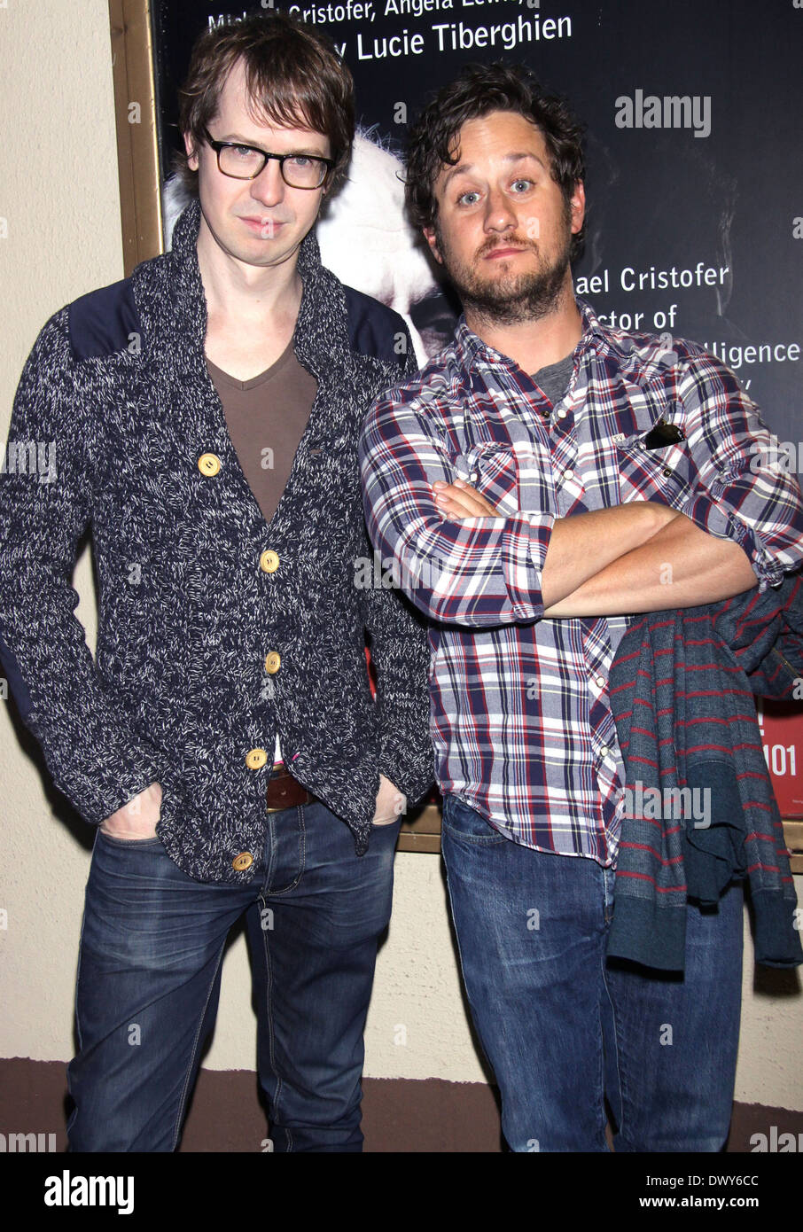 David Turner and Christopher Fitzgerald Opening night of the MCC ...