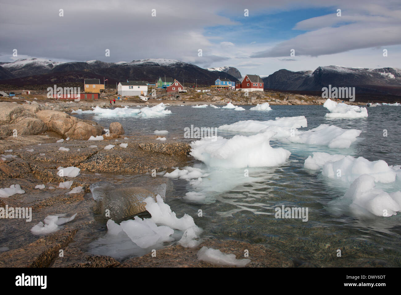 Greenland, Nuussuaq Peninsula, Disko Bay, Qaasuitsup municipality ...