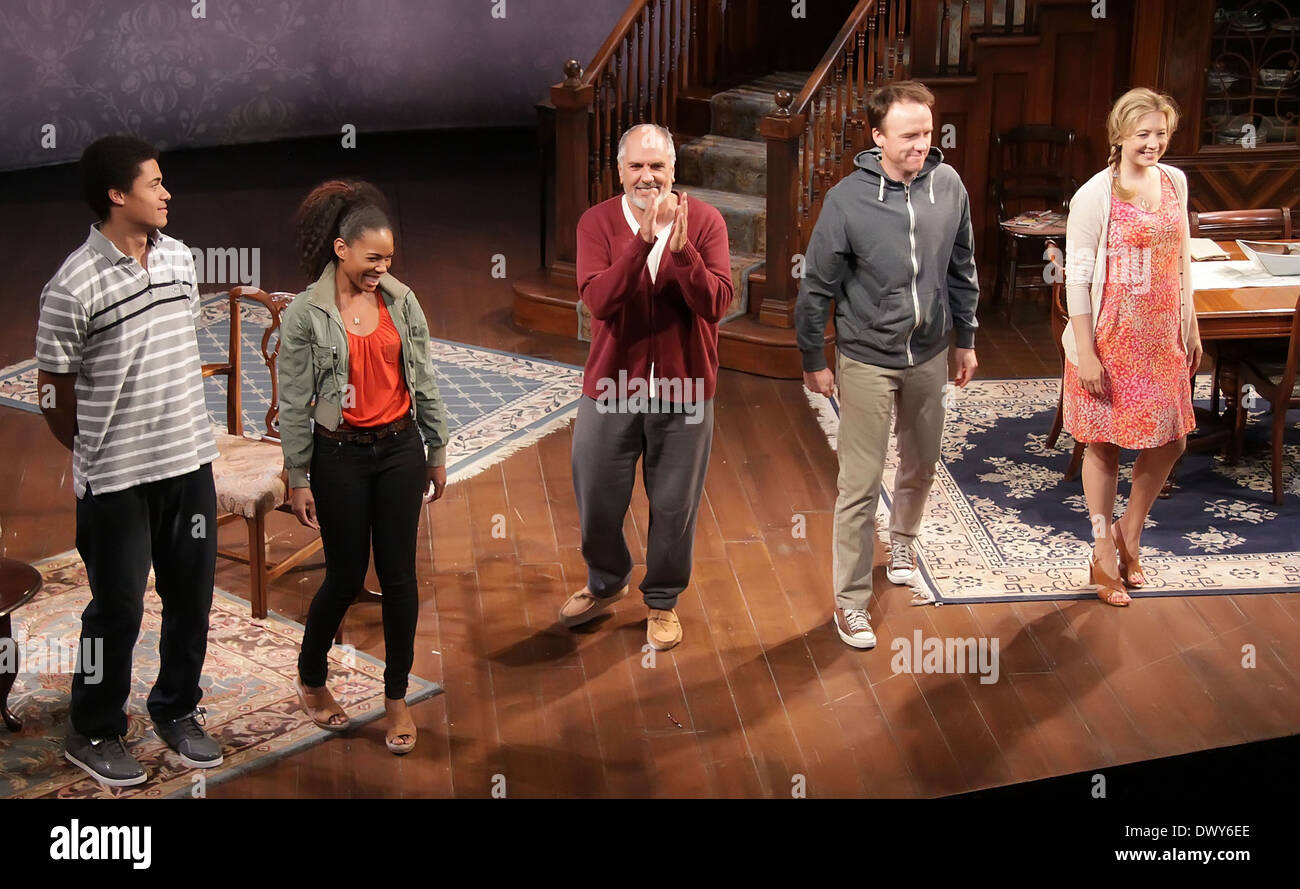 Maxx Brewer, Angela Lewis, Michael Cristofer, David Wilson Barnes and ...