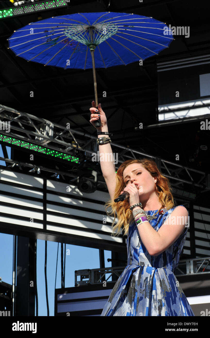 Austin, Texas, USA. 13th Mar, 2014. The band Echosmith with lead singer ...
