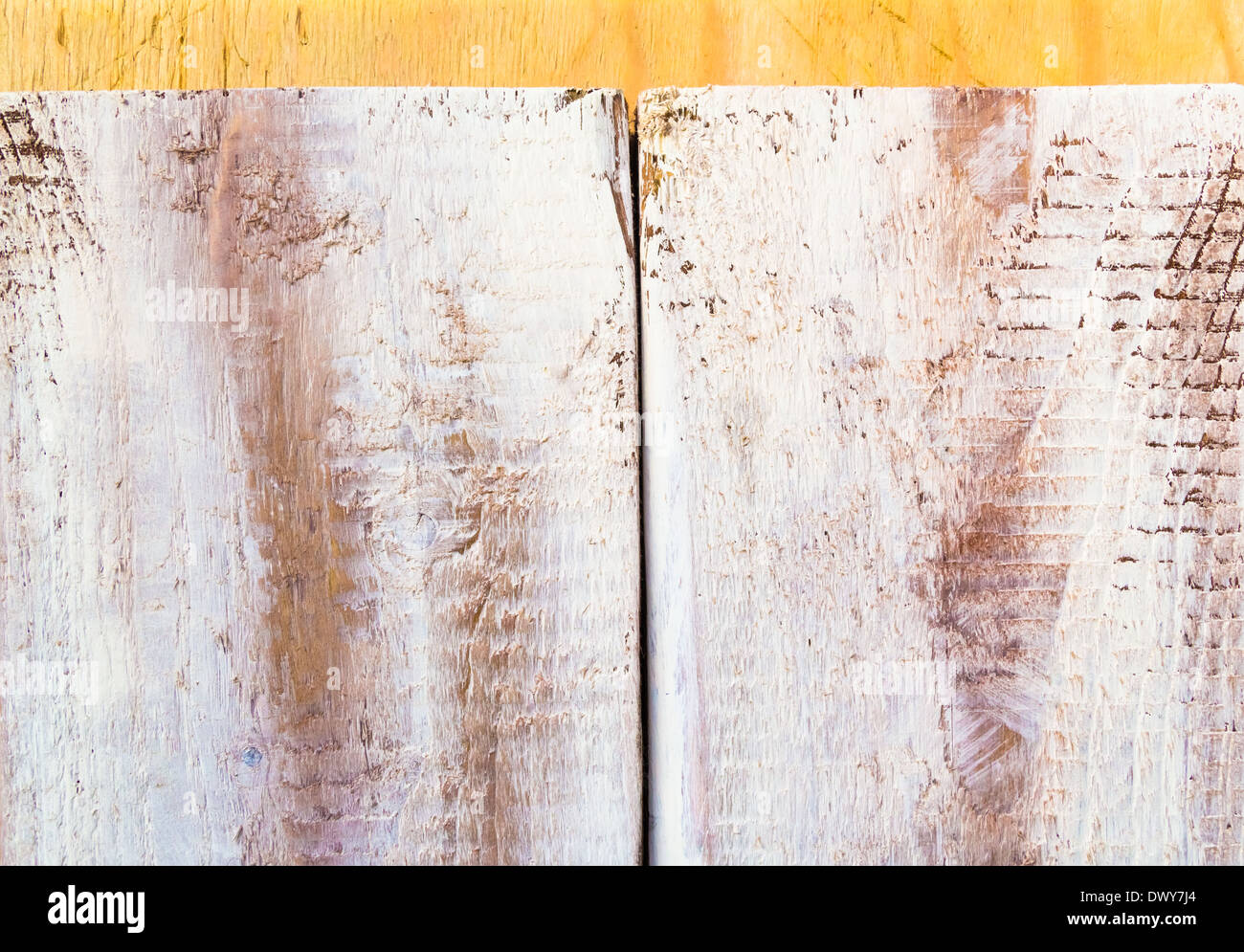 Rough wooden plank hi-res stock photography and images - Alamy