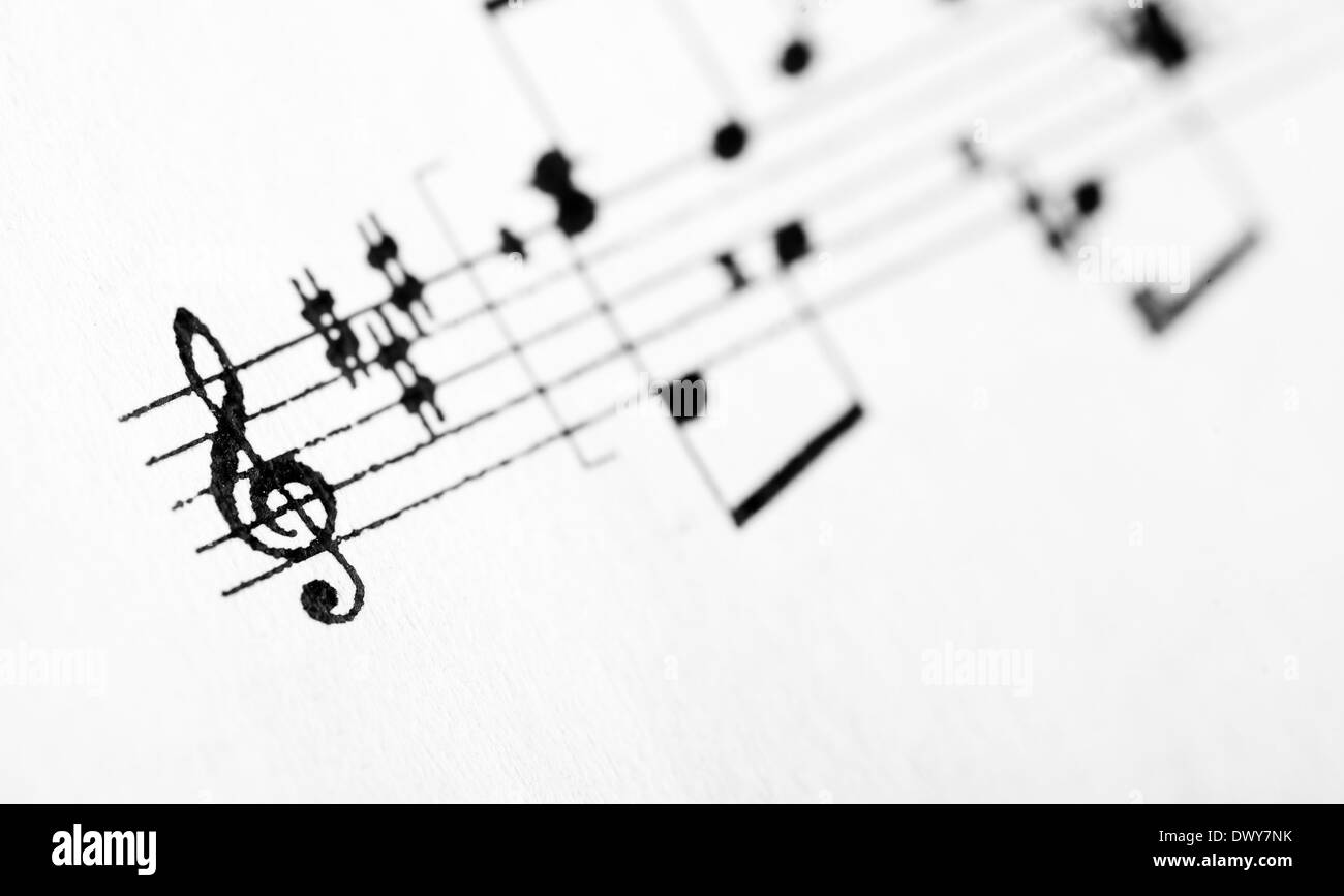 G clef hi-res stock photography and images - Alamy