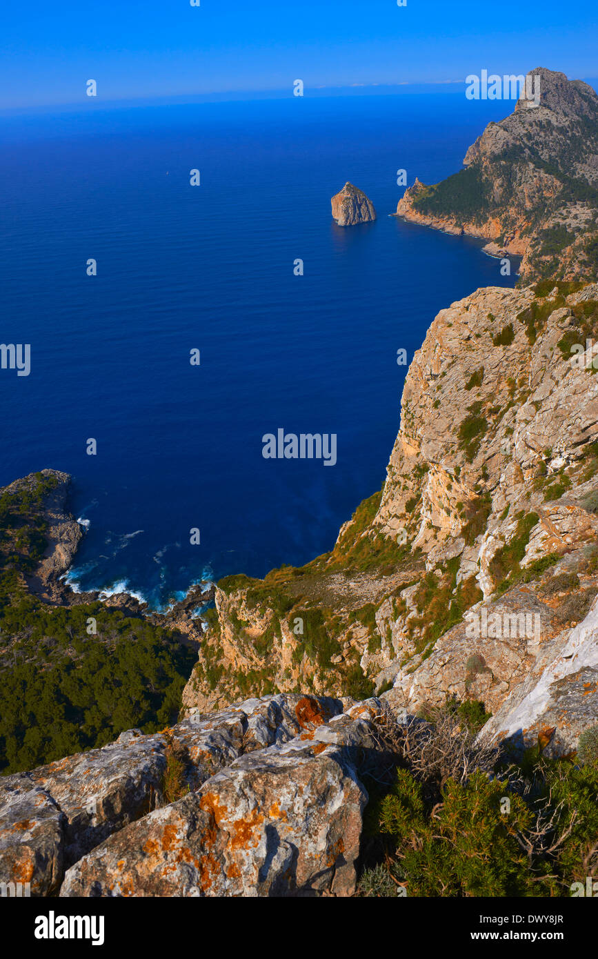 Mallorca Cabo De Formentor View Point Formentor Cape Serra De