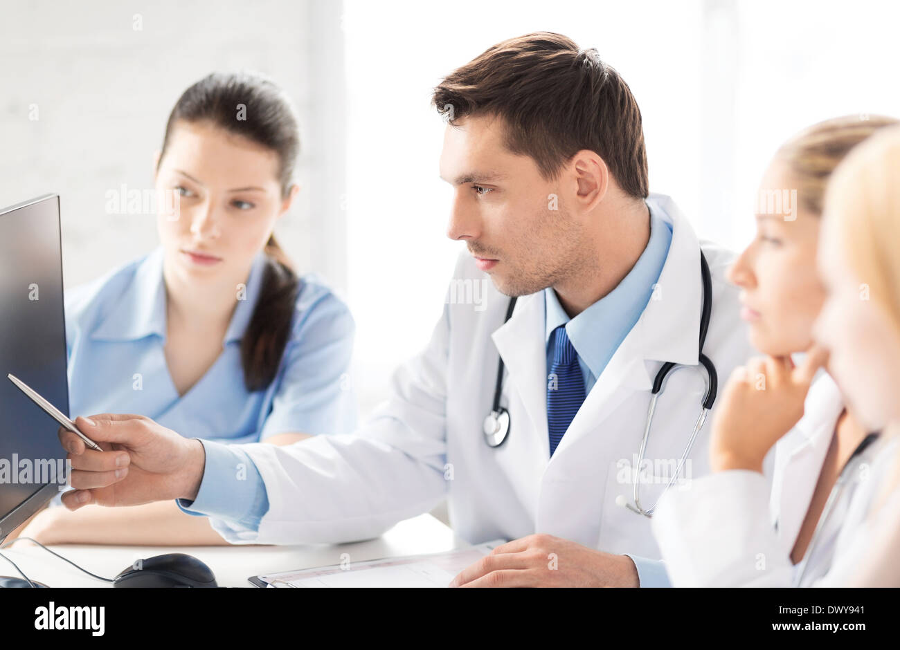 team or group of doctors working Stock Photo - Alamy