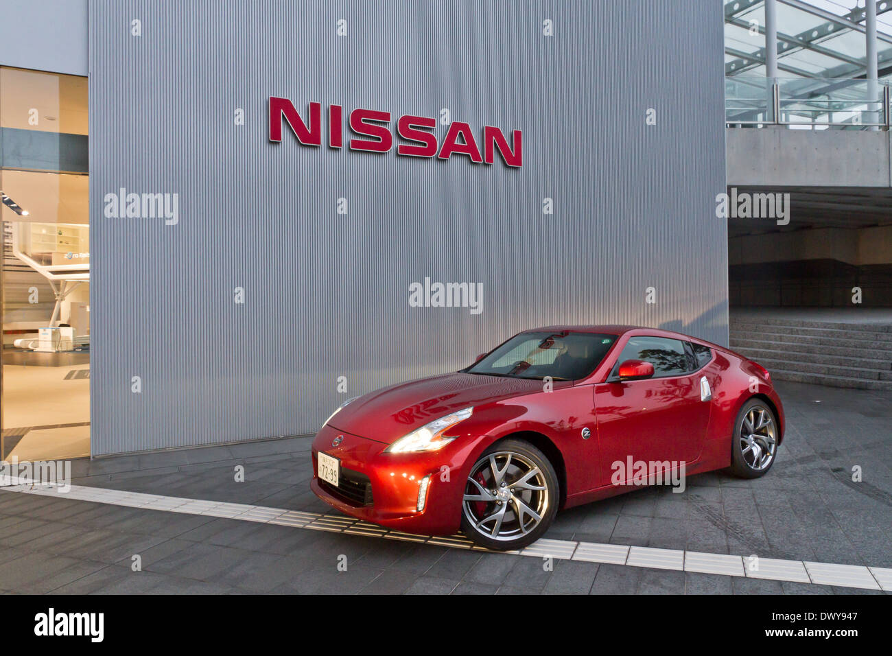 Nissan Fairlady 370Z Sport Car in Japan Stock Photo - Alamy