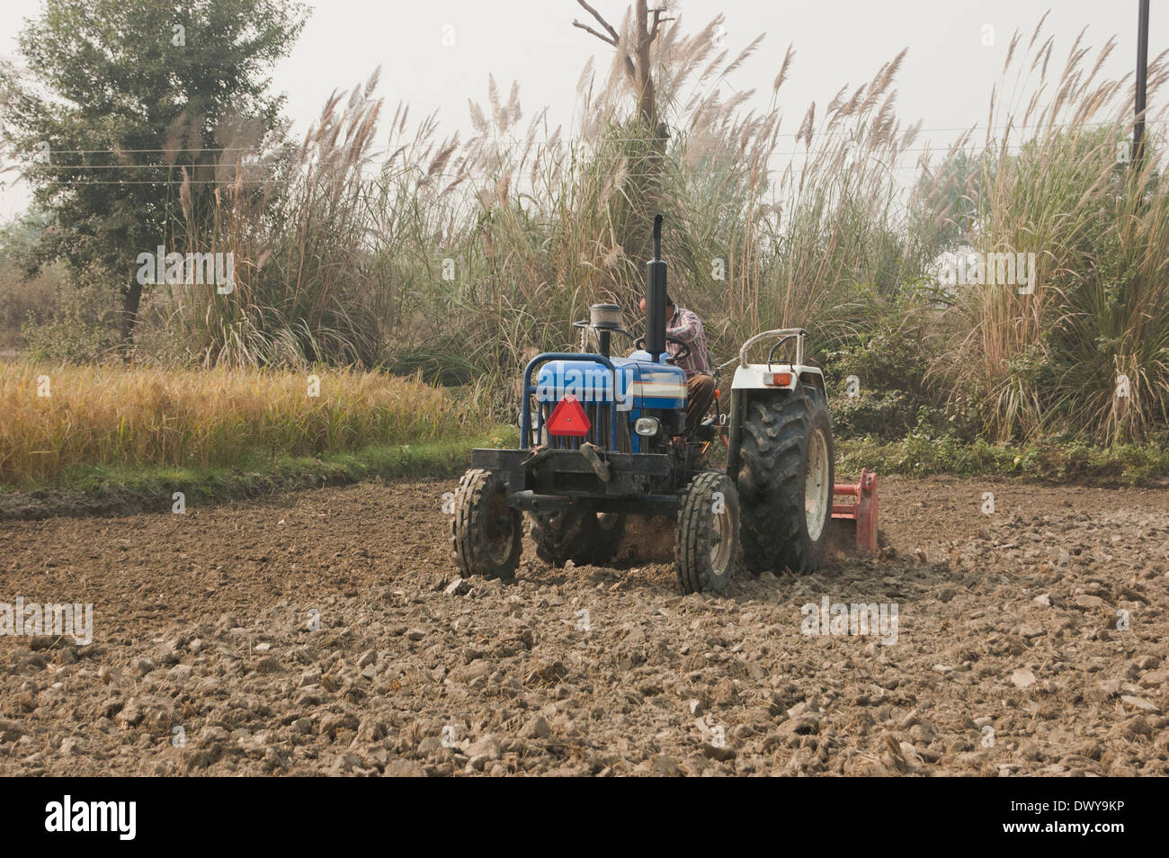 Indian Farmers Tractors High Resolution Stock Photography and Images ...