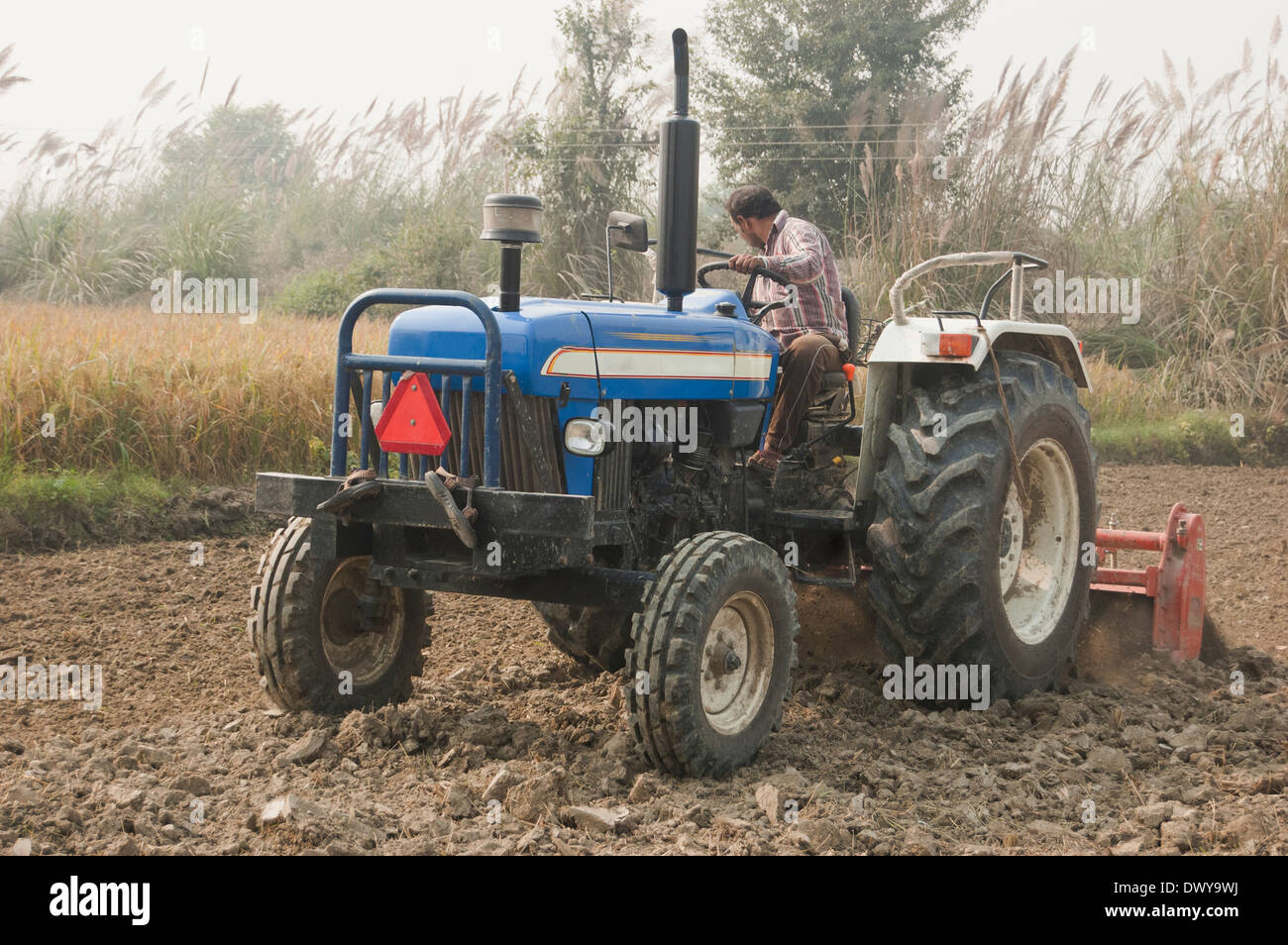 Indian Farmers Tractors High Resolution Stock Photography and Images ...