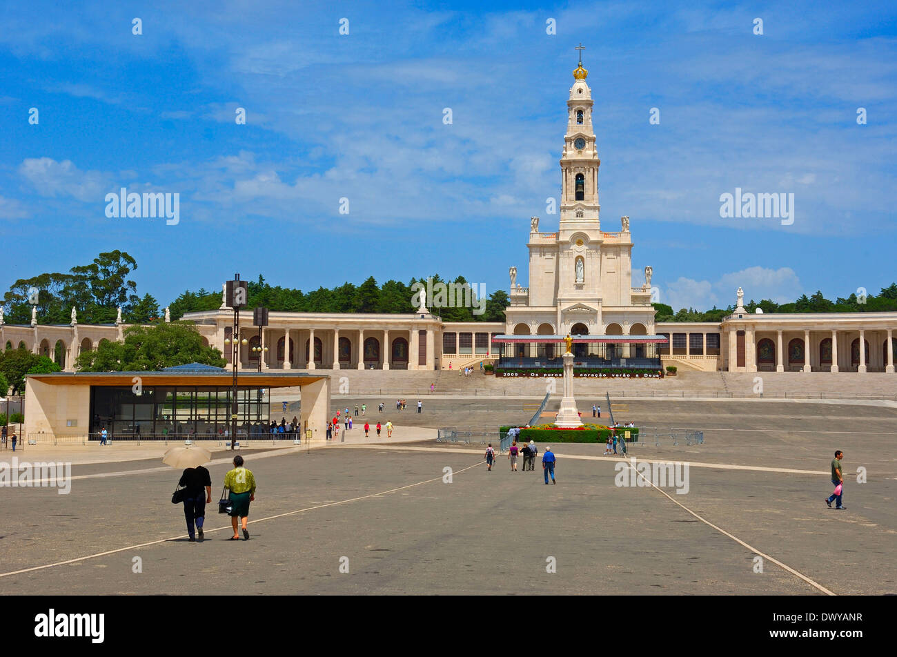 Sanctuary of Our Lady of Fatima, Fatima Stock Photo - Alamy