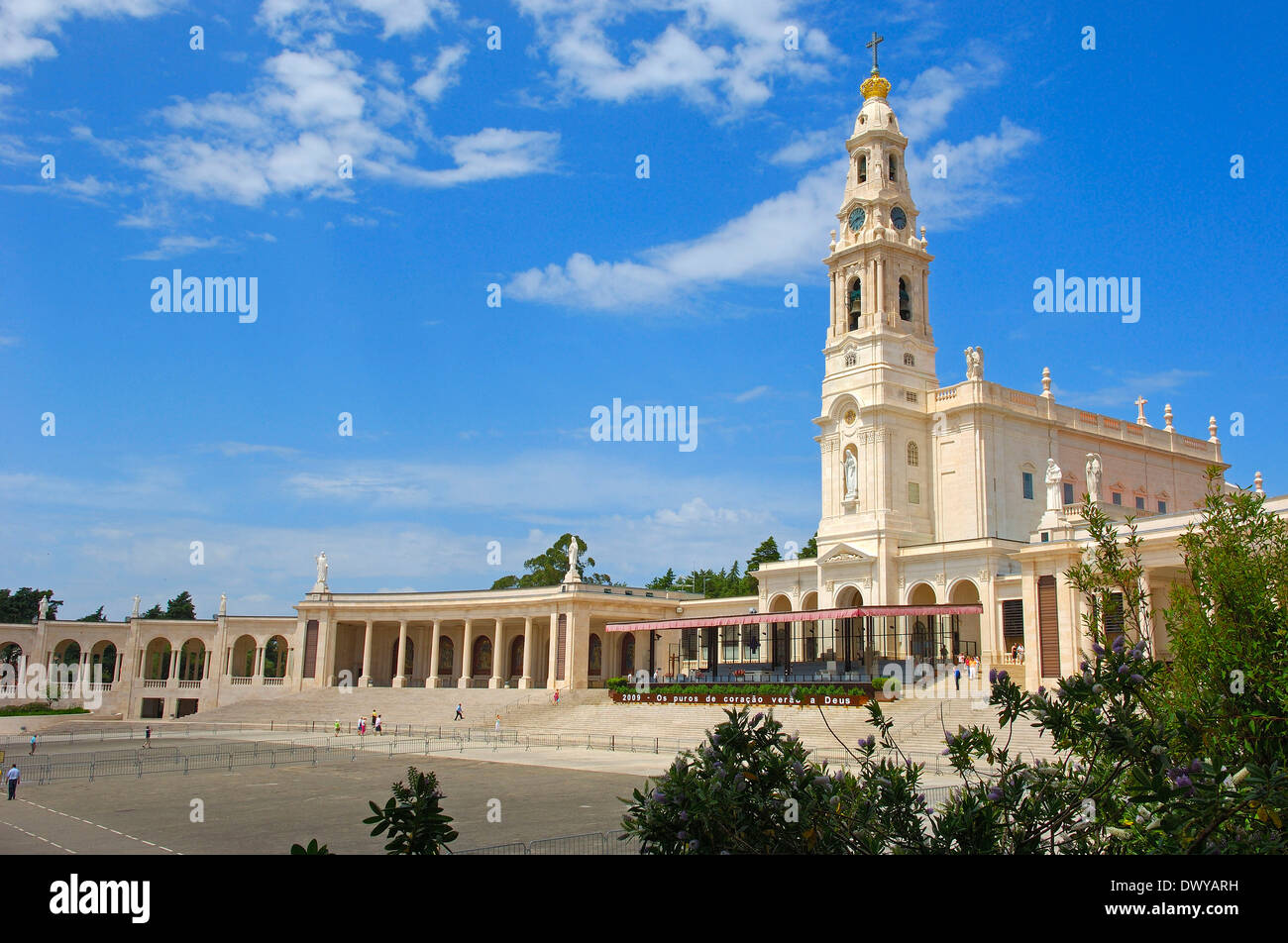 Sanctuary of Our Lady of Fatima, Fatima Stock Photo - Alamy