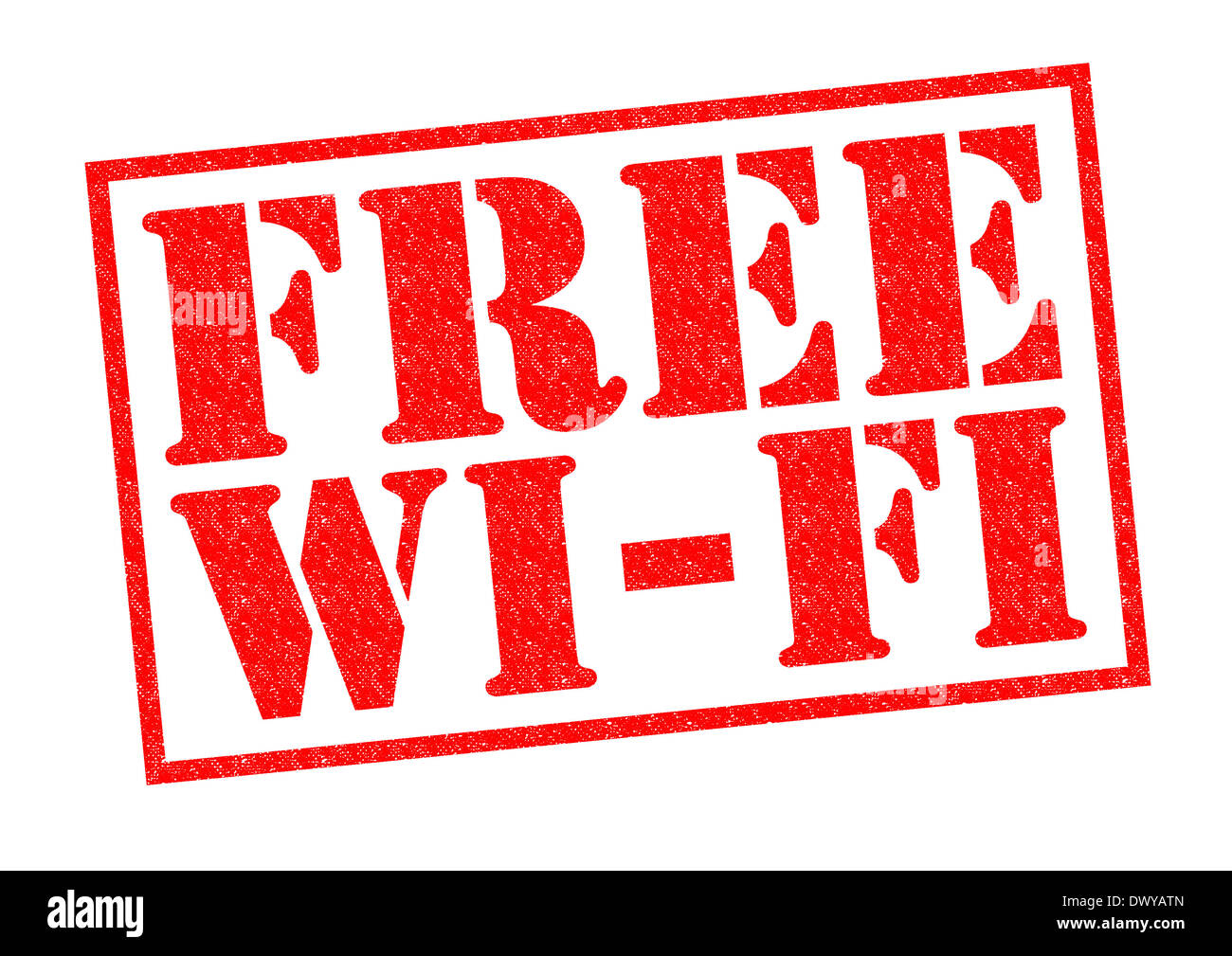 FREE WI-FI red Rubber Stamp over a white background Stock Photo - Alamy