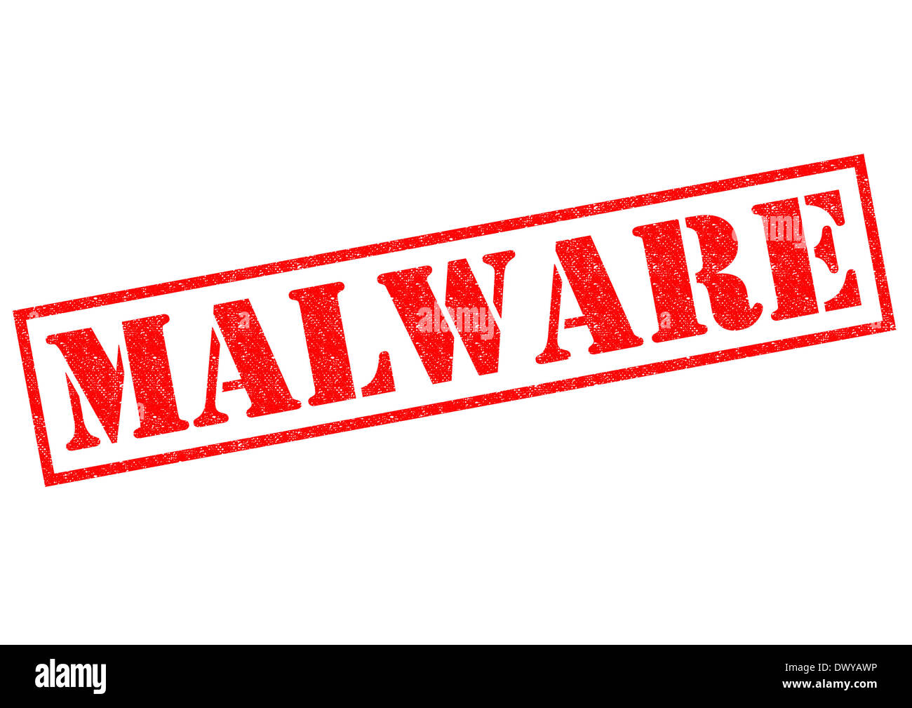 MALWARE red Rubber Stamp over a white background Stock Photo - Alamy