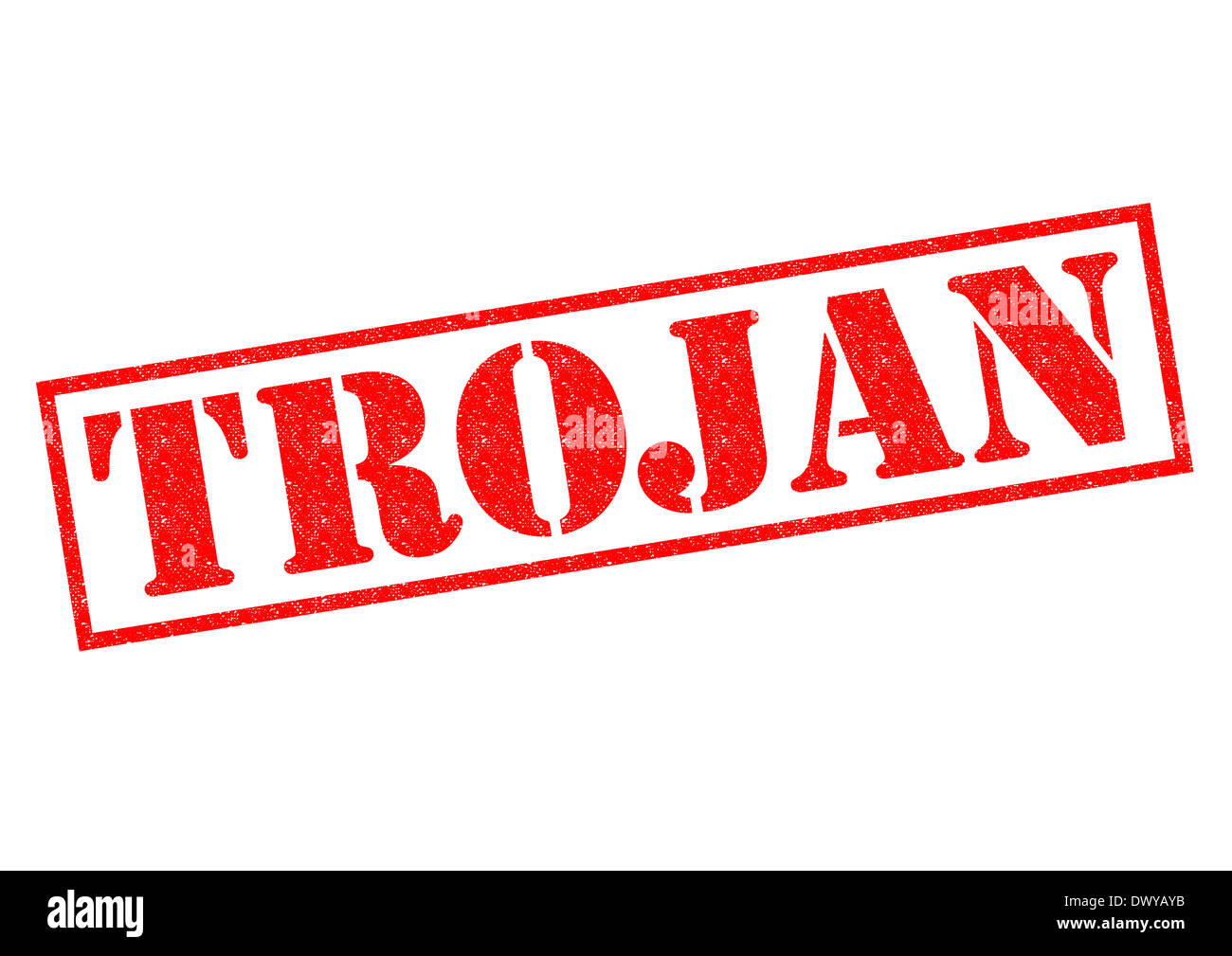 TROJAN red Rubber Stamp over a white background Stock Photo - Alamy
