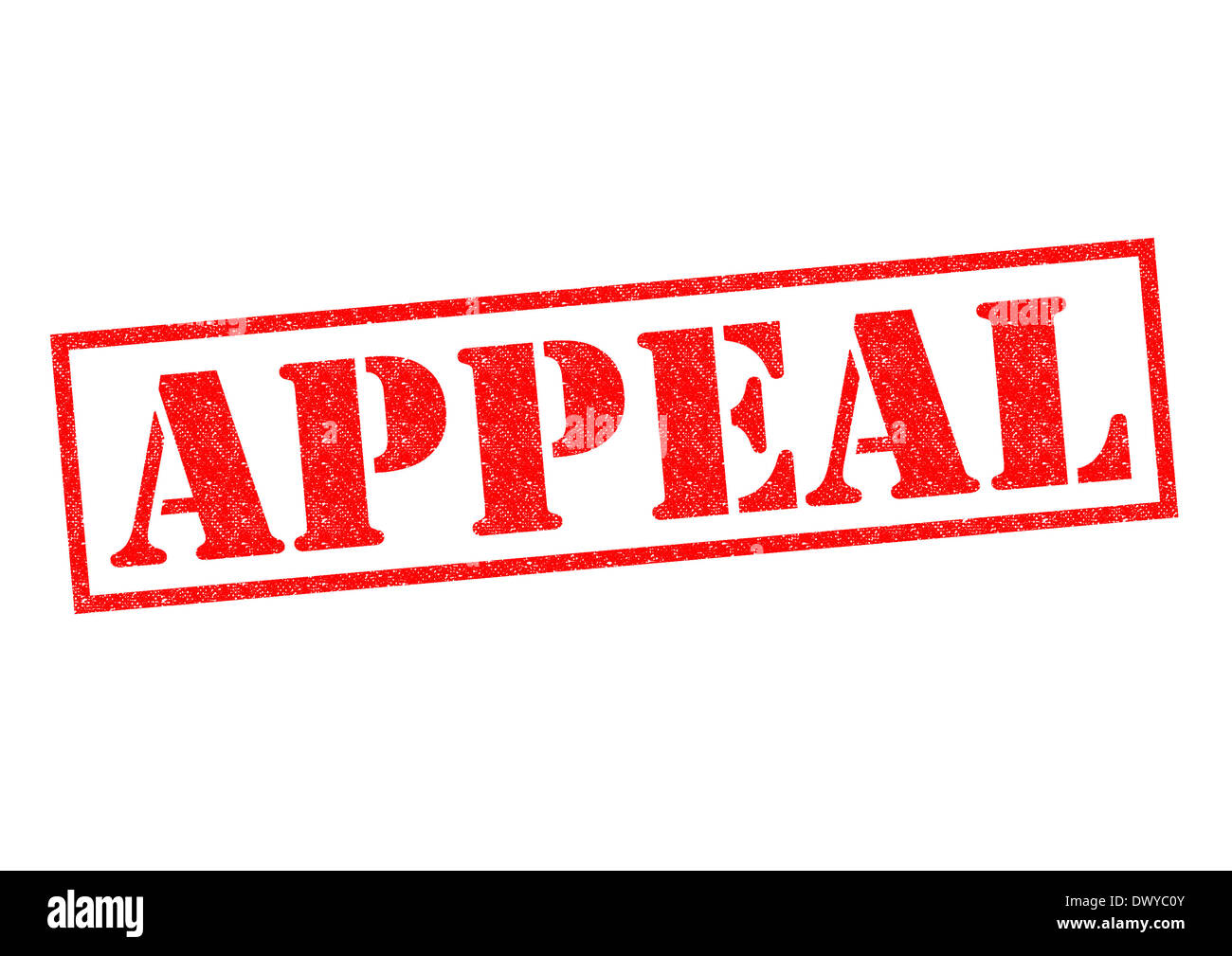 APPEAL red Rubber Stamp over a white background Stock Photo - Alamy