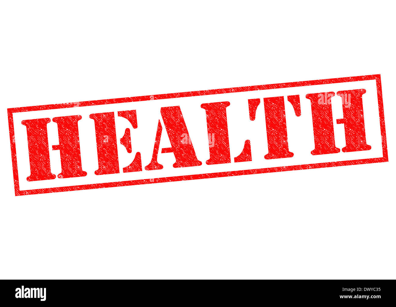HEALTH red Rubber Stamp over a white background Stock Photo - Alamy