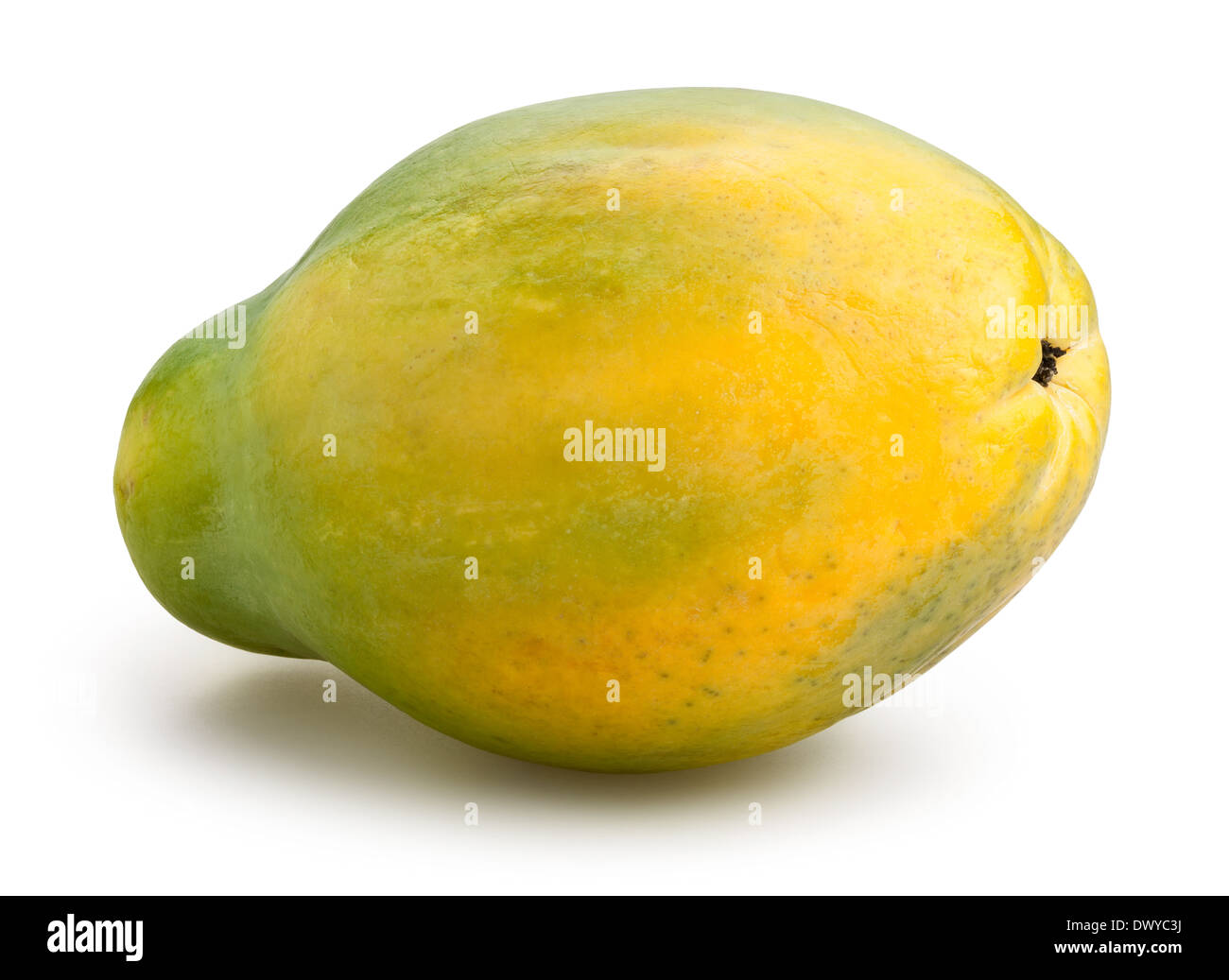 Sweet juicy tropical papaya Cut Out Stock Images & Pictures - Alamy