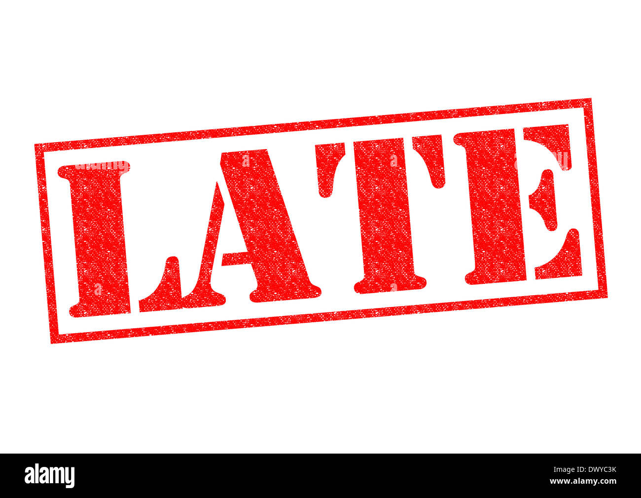 Dont be late hi-res stock photography and images - Alamy